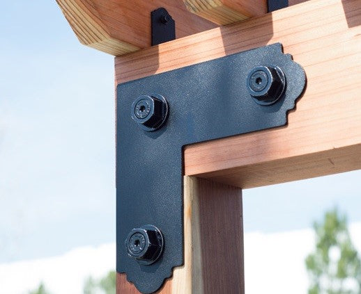 Pergola Decorative L Strap — Nicks Timber Store