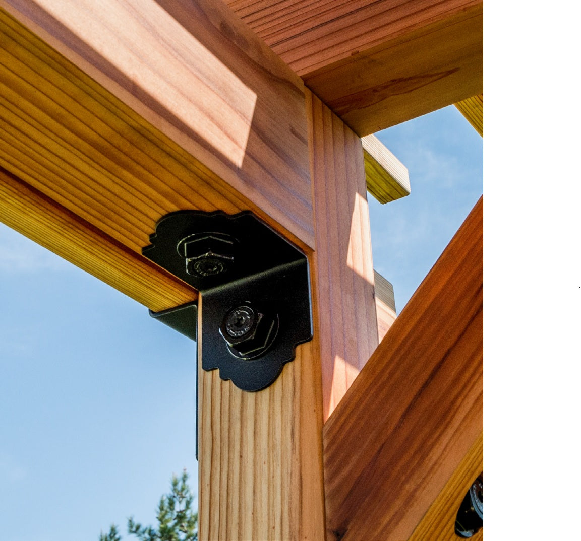Pergola Decorative Angle Bracket — Nicks Timber Store